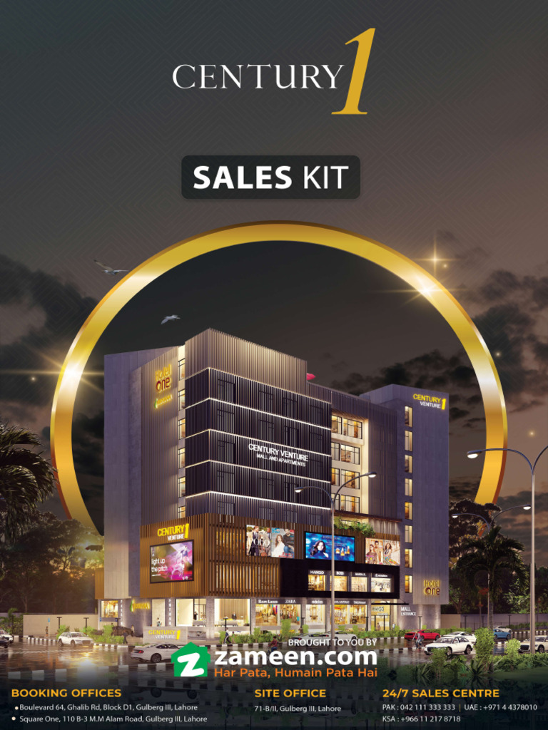 Century 1 - Sales Kit | PDF