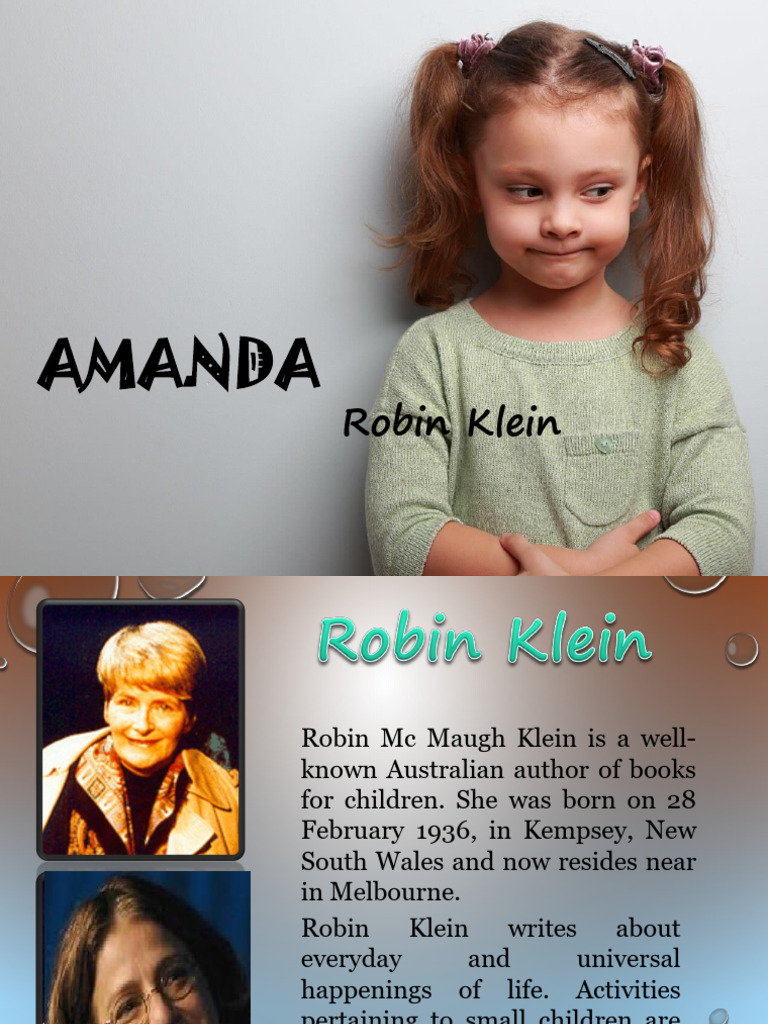 AMANDA PPT | PDF | Poetry