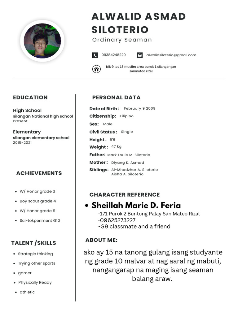 Ap PT 3 Alwalid A Siloterio Malvar | PDF