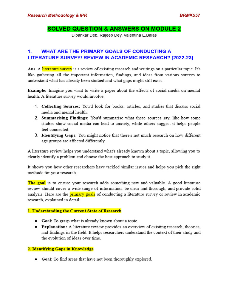 Module 2 - SOLVED QUESTION and ANSWERS | PDF | Citation | Electronic Circuits