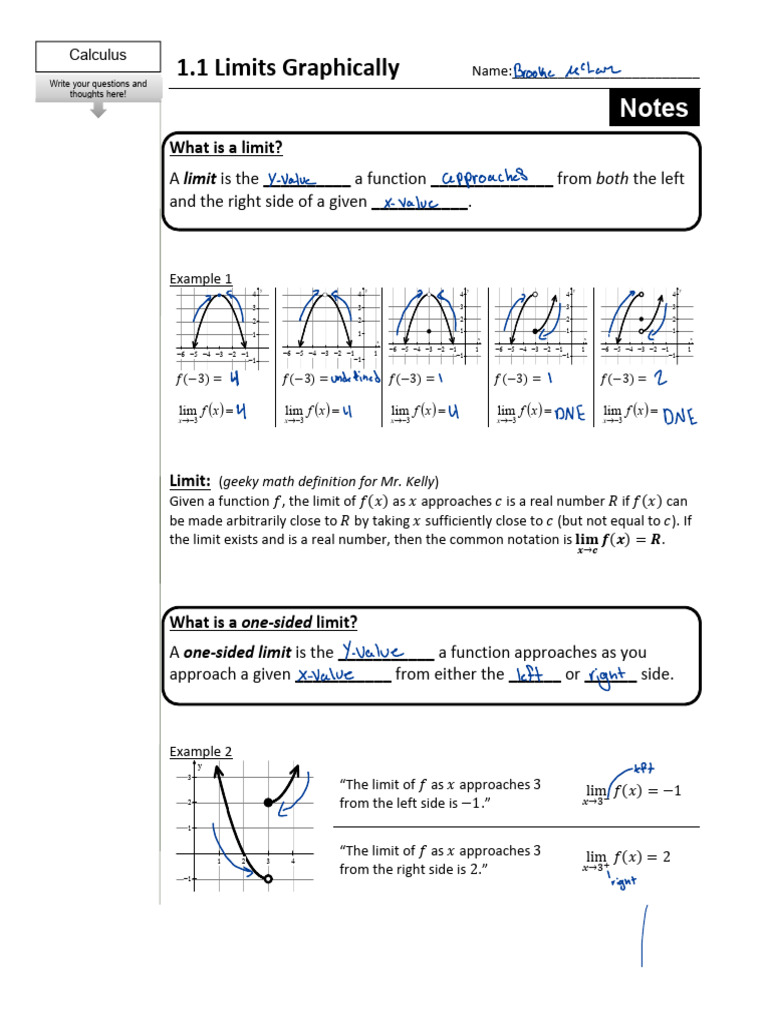 Notes Limits Graphically Pdf Theoretical Computer Science 9212