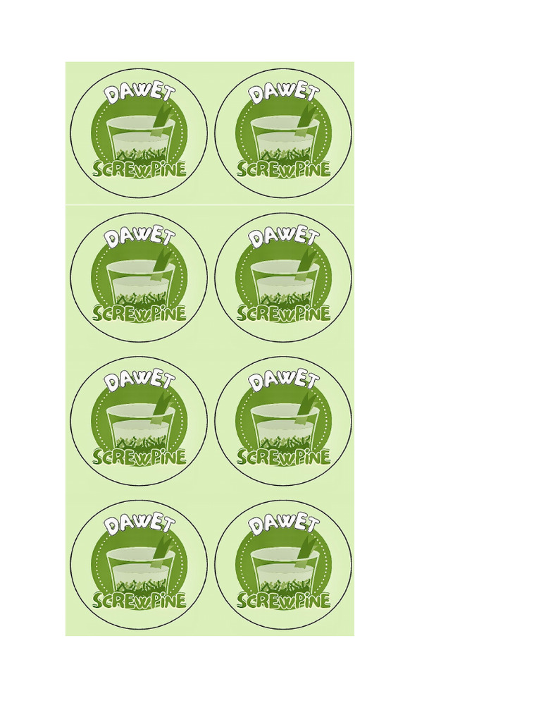 Stiker SCRW | PDF