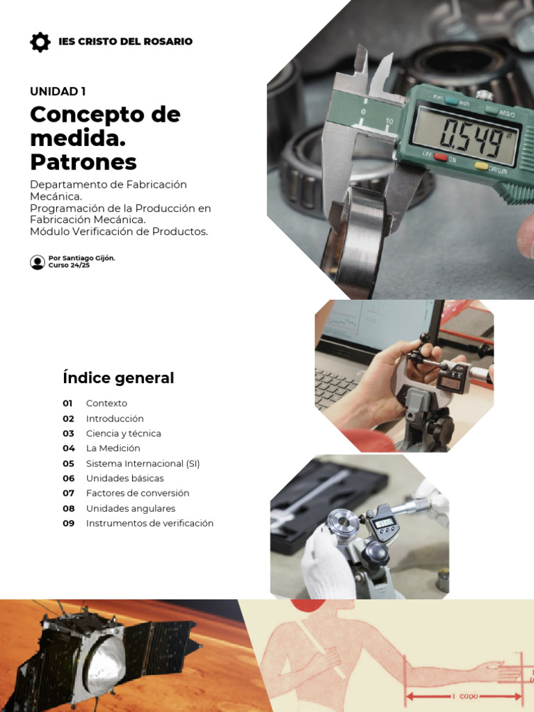 Presentación U1 | PDF | Medición | Metrología