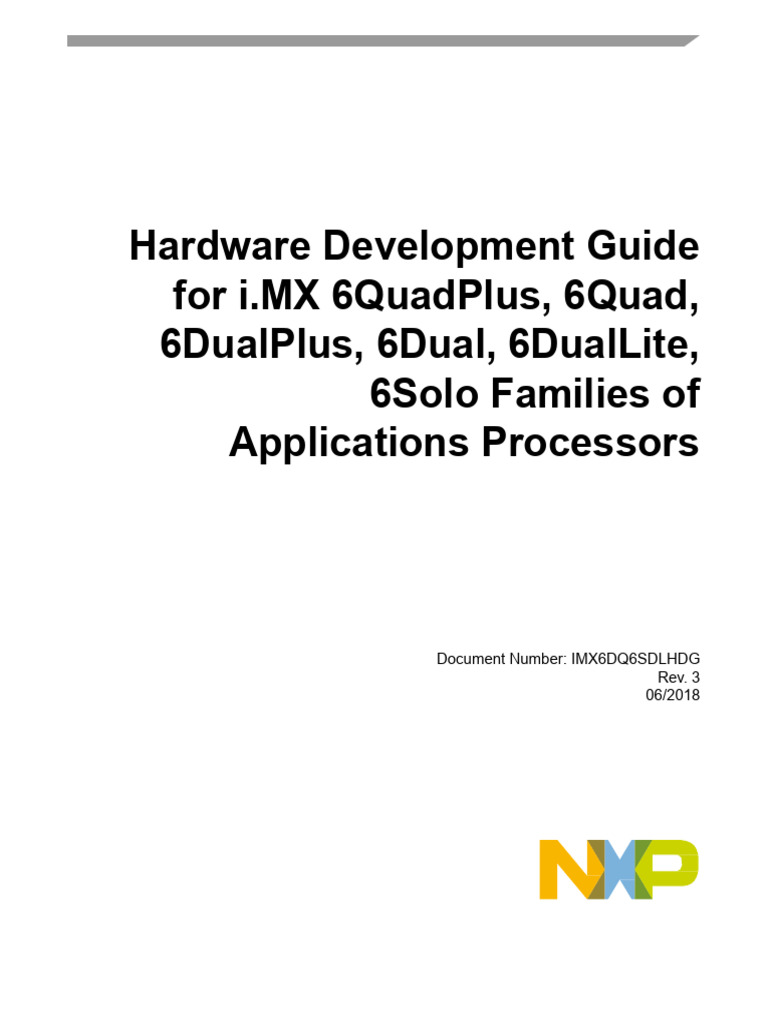 IMX6DQ6SDLHDG | PDF | Booting | Dynamic Random Access Memory