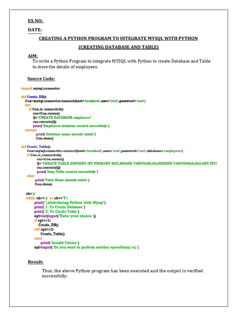 Class 12 CS Practical Exercises - 2024 SQL | PDF | My Sql | Databases