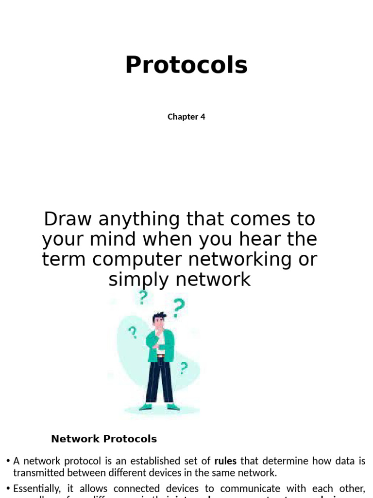 Chapter 4 Protocols | PDF | Computer Network | Internet Protocols