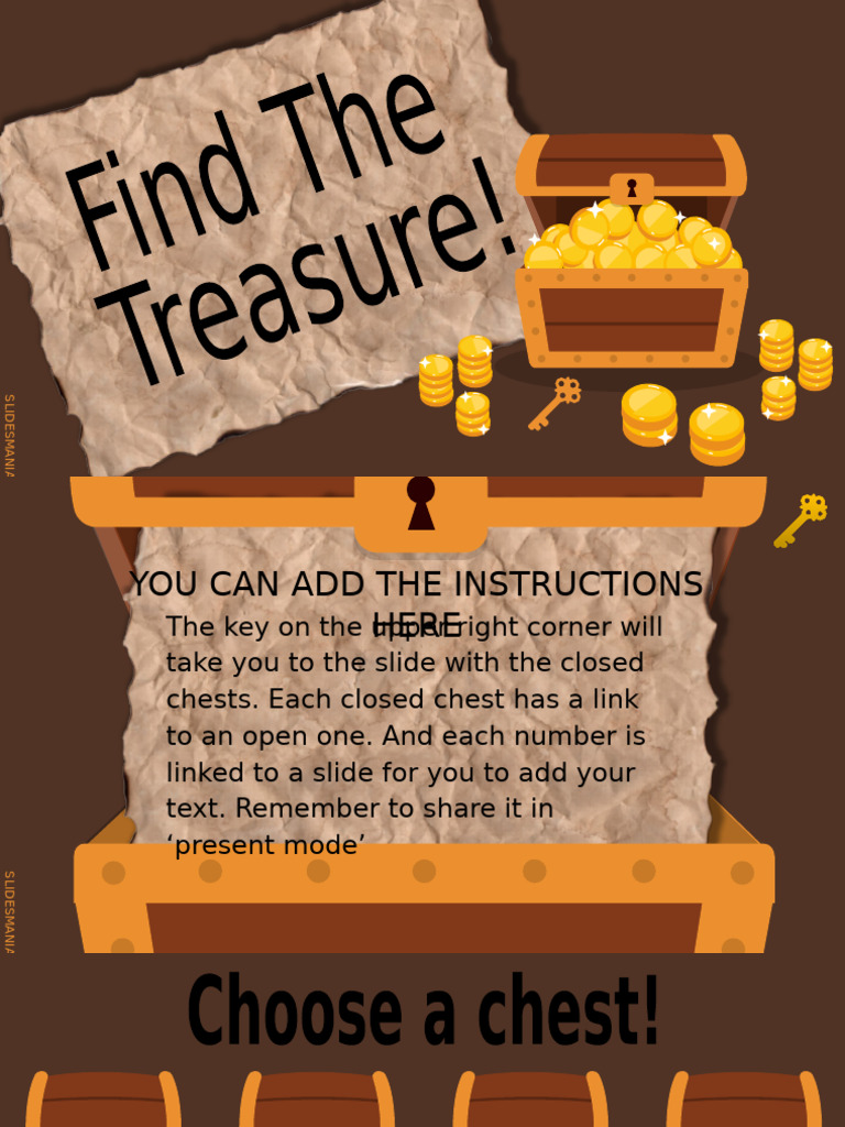 Find The Treasure SlidesMania | PDF
