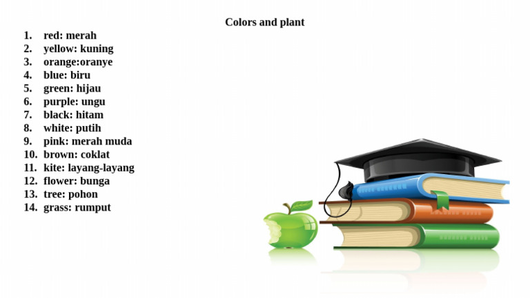 Colors and Plant Unit1 | PDF