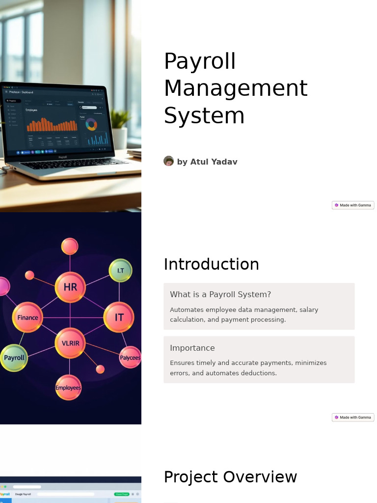 Payroll Management System | PDF Payroll Management System | PDF