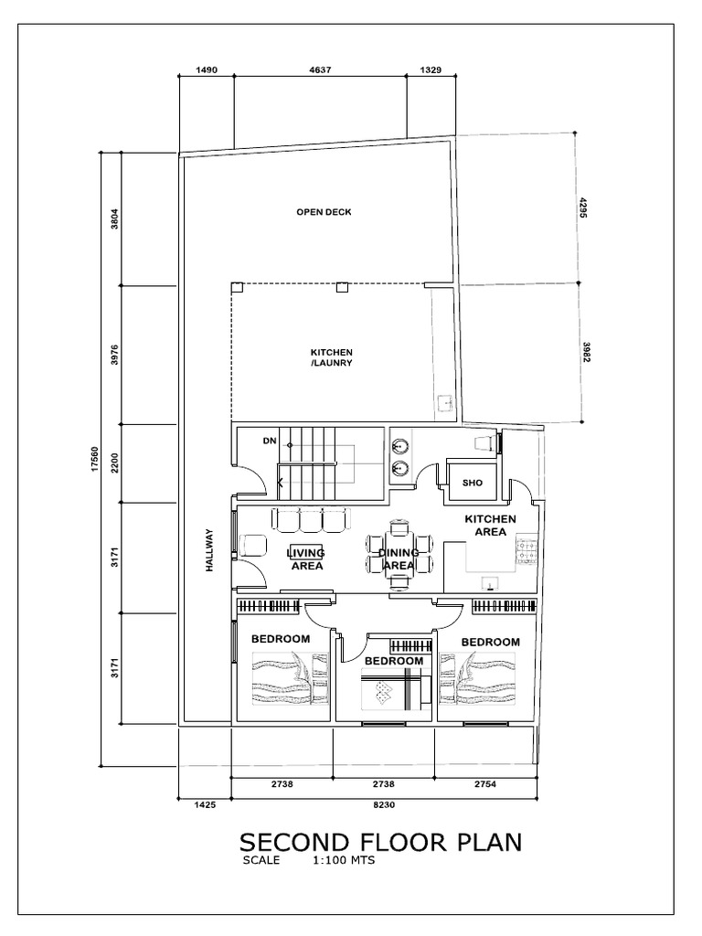 Revised Floor Plan 2nd Floor | PDF