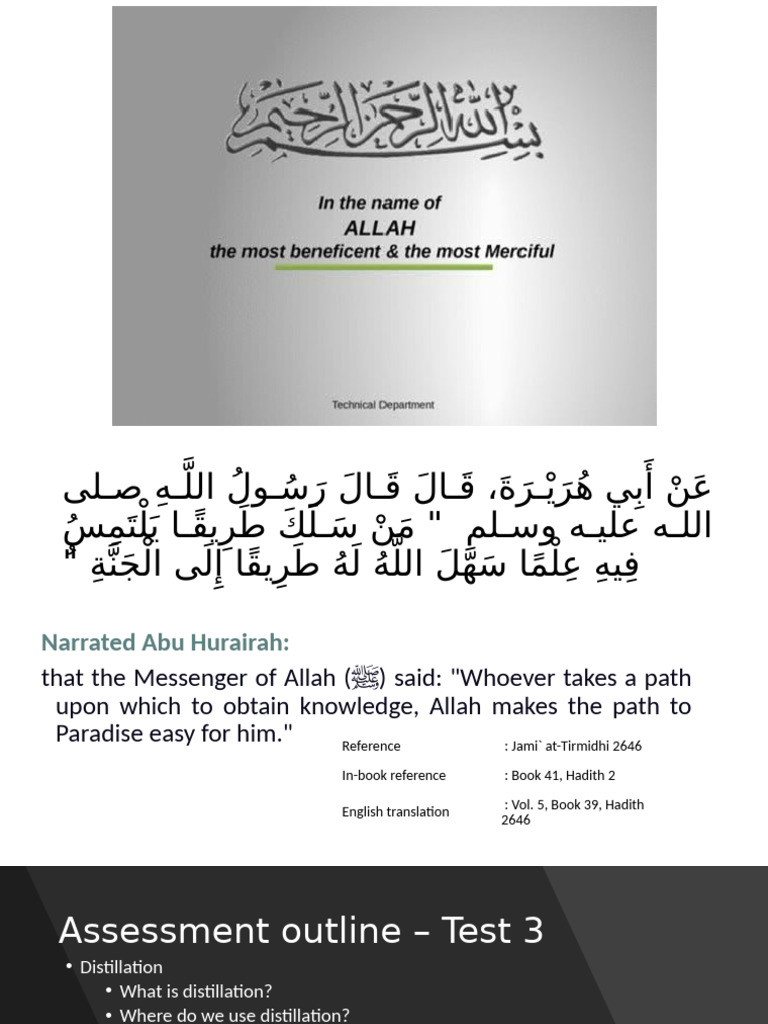 Mini Assessment 3 Revision Term 2 | PDF | Distillation | Water