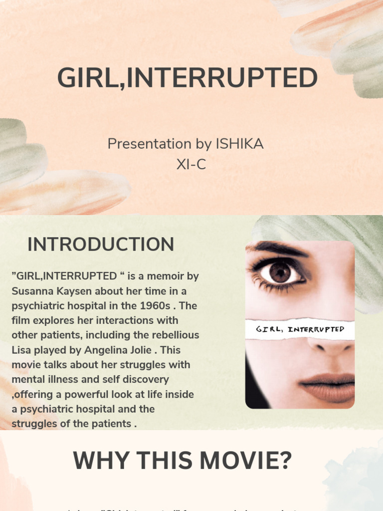 Girl,interrupted | PDF | Borderline Personality Disorder | Mental Disorder