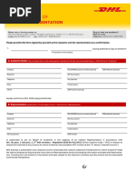 Letter of Acceptance: DHL Express | PDF