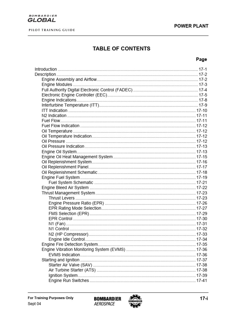 Power Plant Training Guide Overview | PDF | Engines | Internal ...