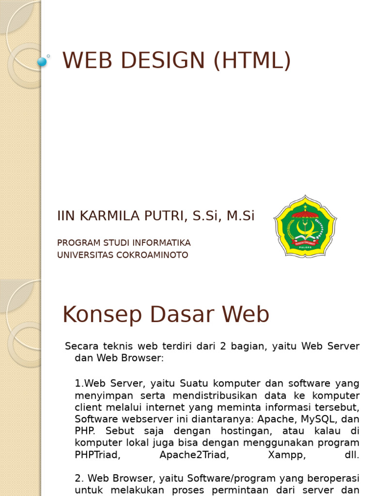 Pemrograman HTML 2 | PDF | Bisnis | Komputer