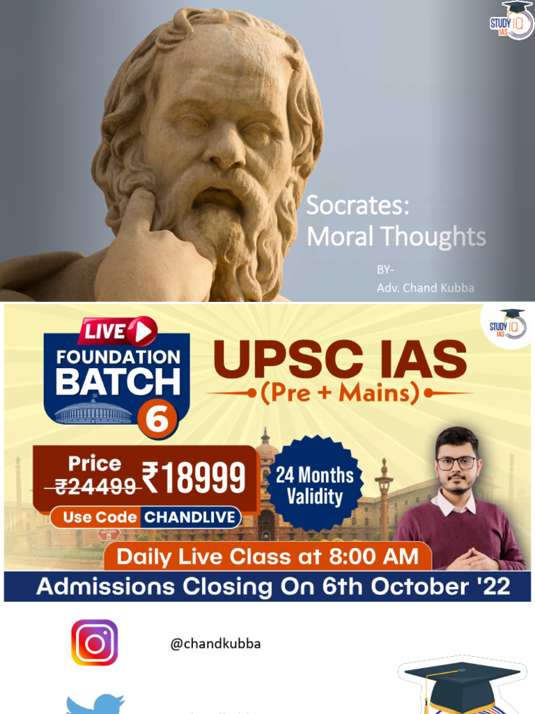 6th Oct Socrates | PDF | Socrates | Dialectic