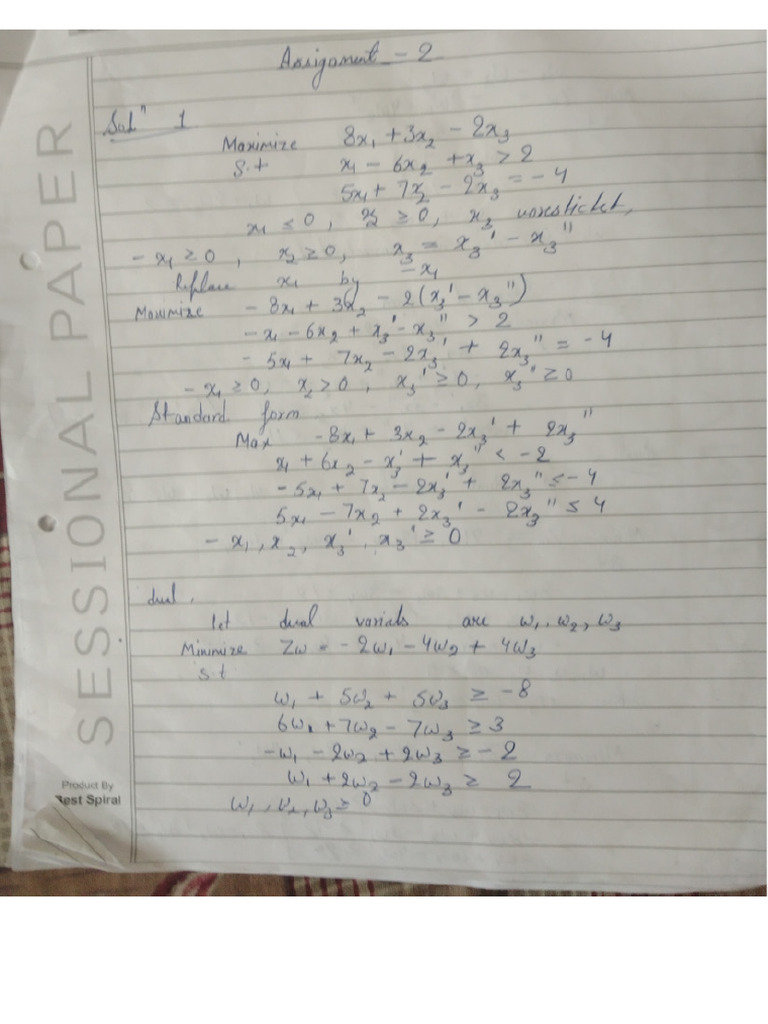 Maths Assignment Final | PDF