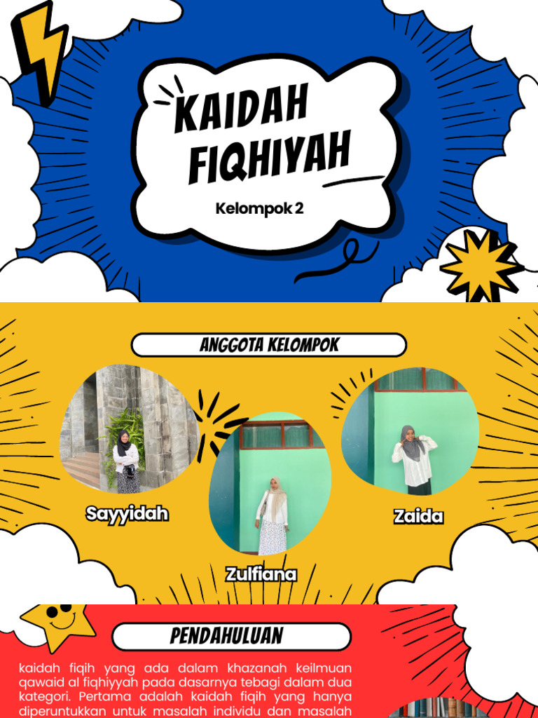 Kel 03 Kaidah Fiqhiyah | PDF | Filsafat