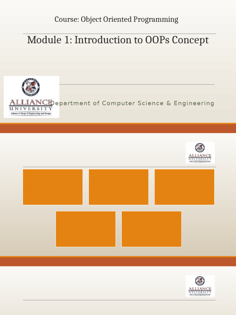 Oop Module 1 Pdf Object Oriented Programming C