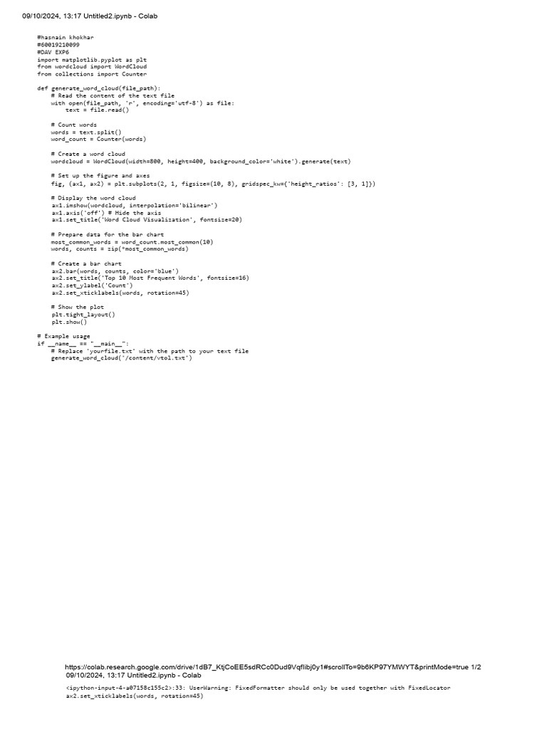 Dav Exp6 | PDF | Teaching Methods & Materials | Computers