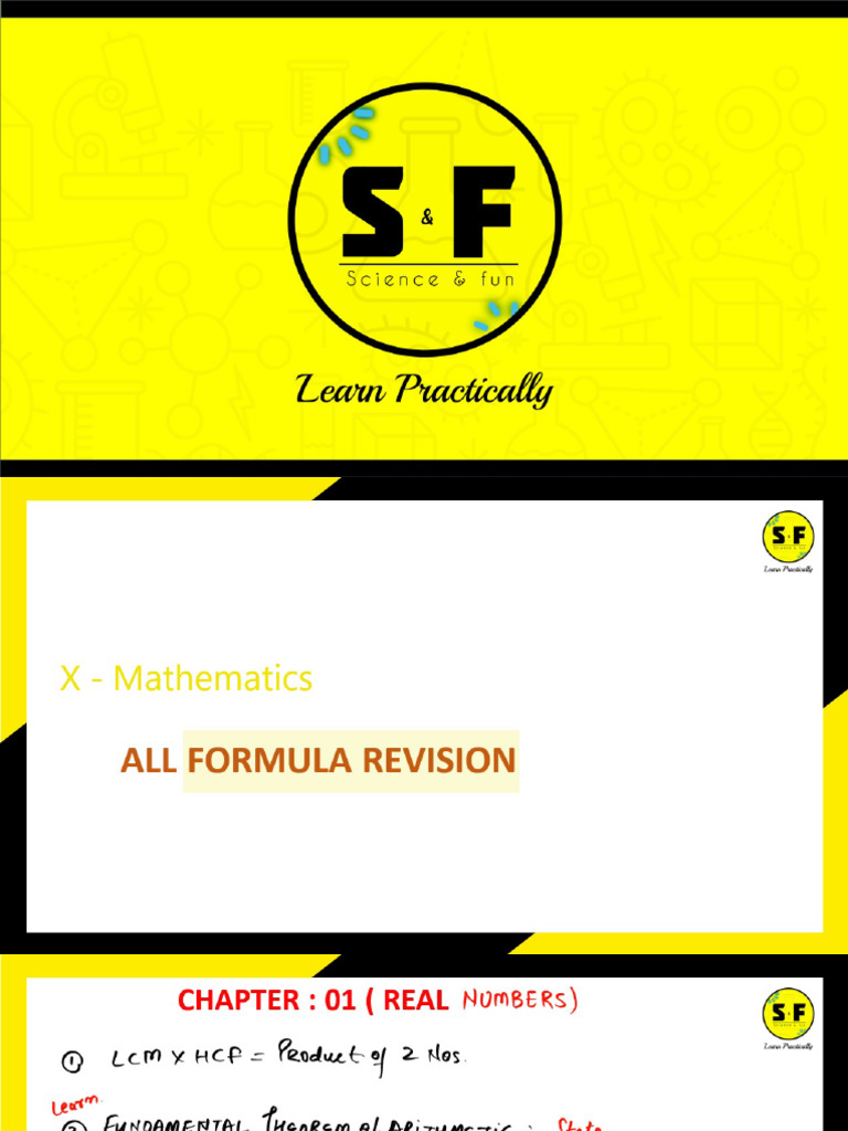 All Formulas Math | PDF