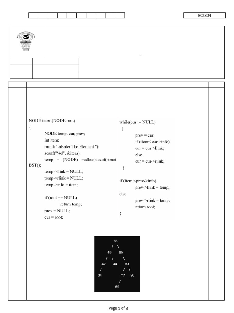 III - IA-DS - Scheme and Solution | PDF | Vertex (Graph Theory) | Combinatorics