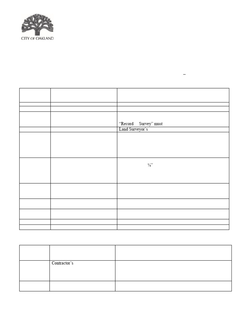 New Construction Submittal Checklist Updated 6 2024 | PDF | Surveying