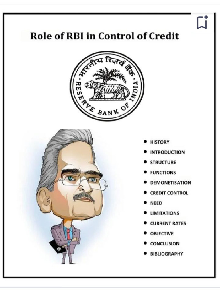 RBI Economic Class 12 Project | PDF