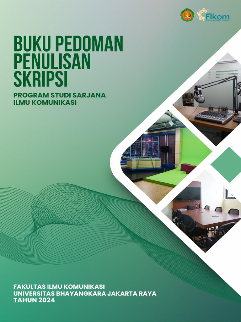 Pedoman Penulisan Skripsi - Prodi Sarjana Fikom Ubj 2024 | PDF