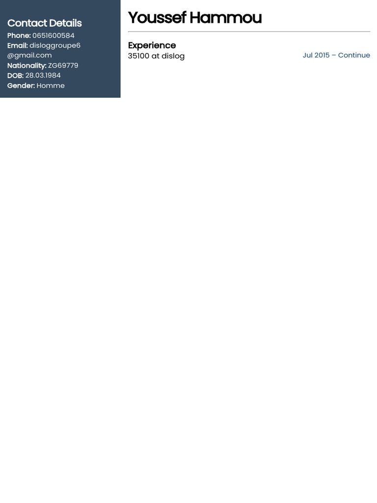 Youssef Resume 95 | PDF