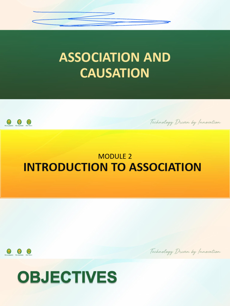 Module 2 - Association and Causation0 | PDF | Causality | Science