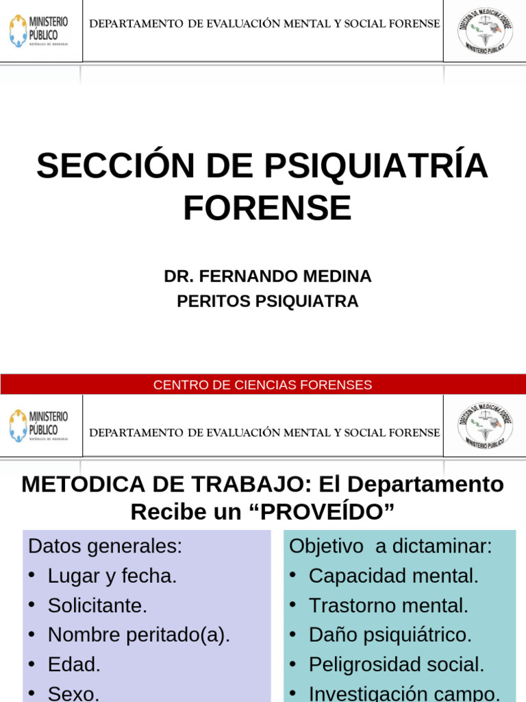 Psiquiatría Legal y Forense 28 | PDF | Testigo experto | Trastorno mental