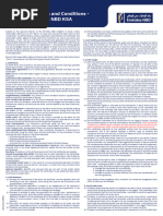 Terms and Conditions of Sab Credit Cards Issuing | PDF | Credit Card ...