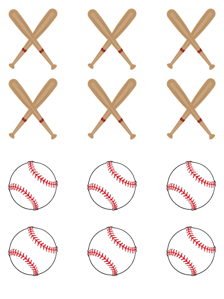 Baseball Tic Tac Toe | PDF | Language Arts & Discipline