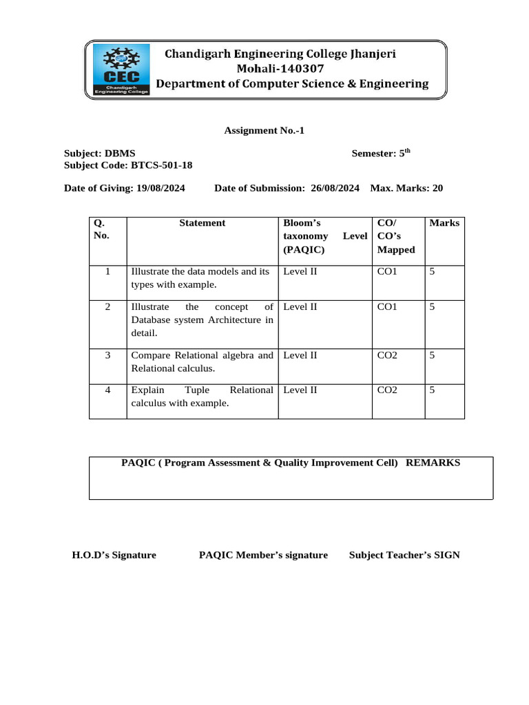 Assignmentno1dbmssolutiondocx 2024 09 19 12 18 20 Pdf Relational Database Databases
