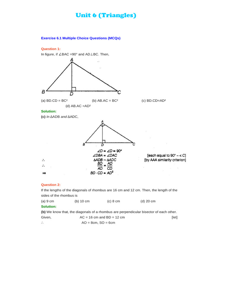 Triangles Merged | PDF | Triangle | Circle