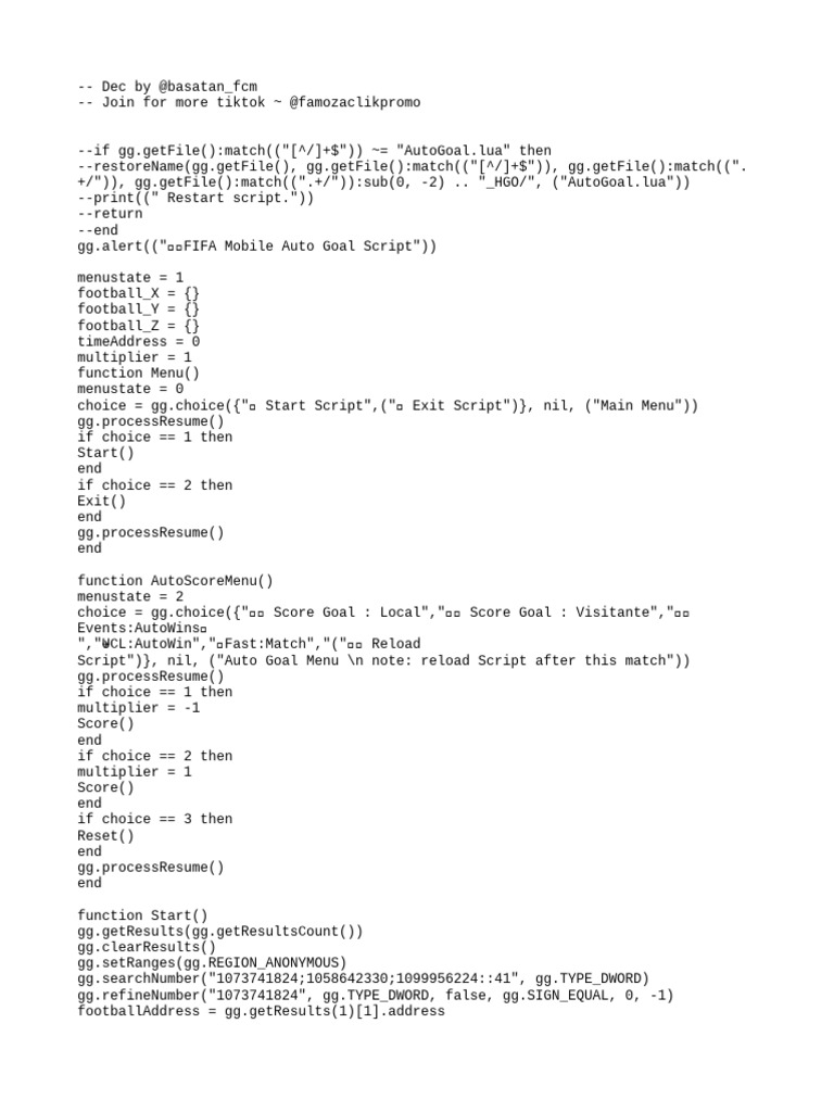 Autogoalmex Lua | PDF | Games & Activities | Teaching Methods & Materials