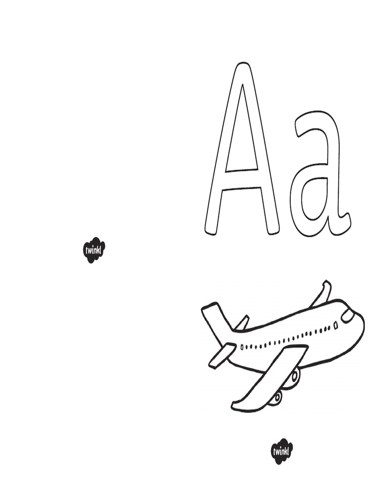 Invatam Litera A A Brosura Cu Activitati | PDF