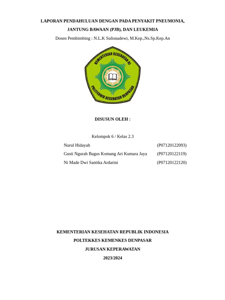 3 LP Kep Anak | PDF