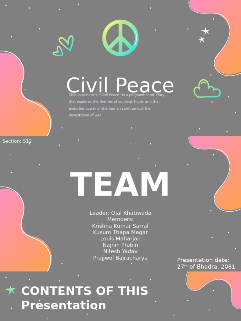 Civil Peace | PDF