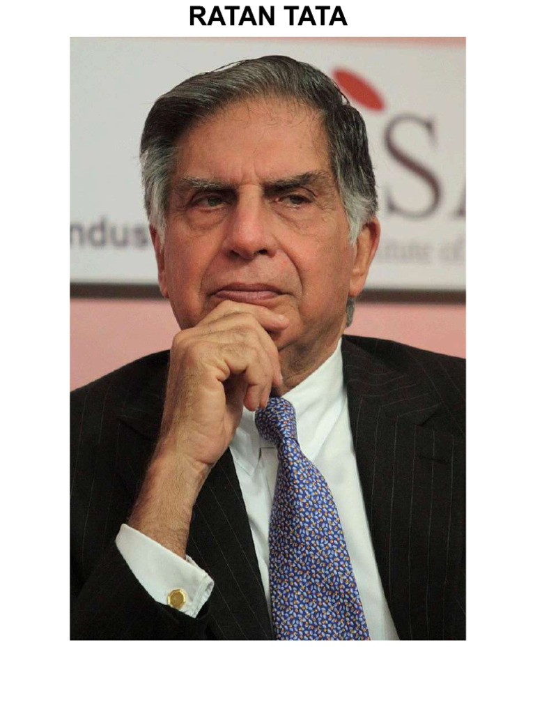 Ratan Tata | PDF