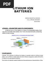 Overview of Lithium Ion Batteries | PDF | Rechargeable Battery ...