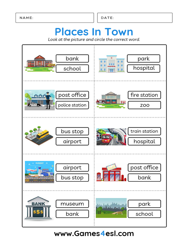 Places + Past Simple | PDF | Art