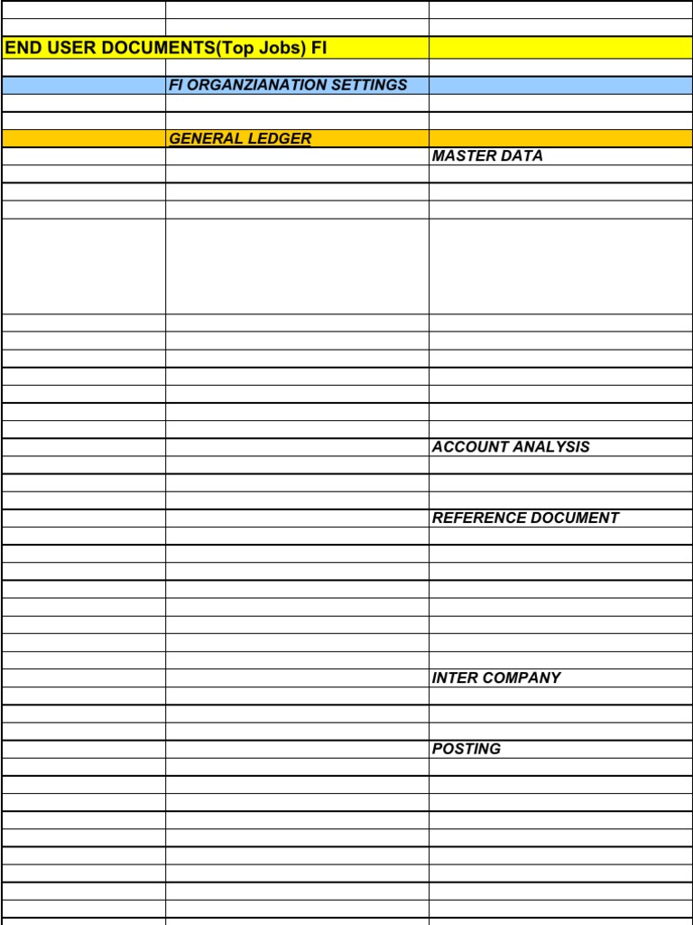 FI & CO End User Documents (Top Jobs) | PDF | Cheque | Invoice
