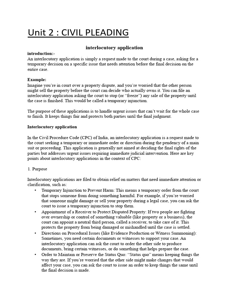 Dpc unit 2 | PDF | Affidavit | Probate