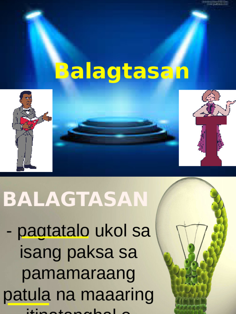 BALAGTASAN 8 - Lesson | PDF