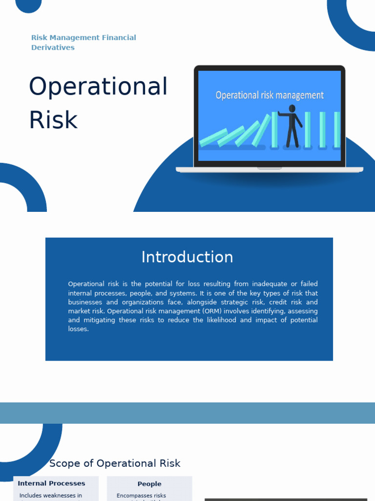 Types and Management of Operational Risk | PDF | Risk | Operational Risk