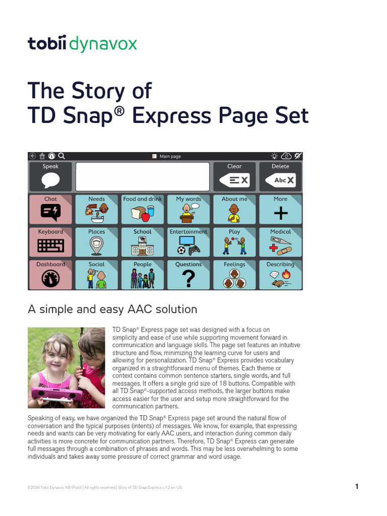 TDSnap Express StoryOf en-US | PDF | Communication | Linguistics