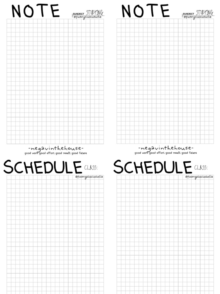 Note & Schedule | PDF