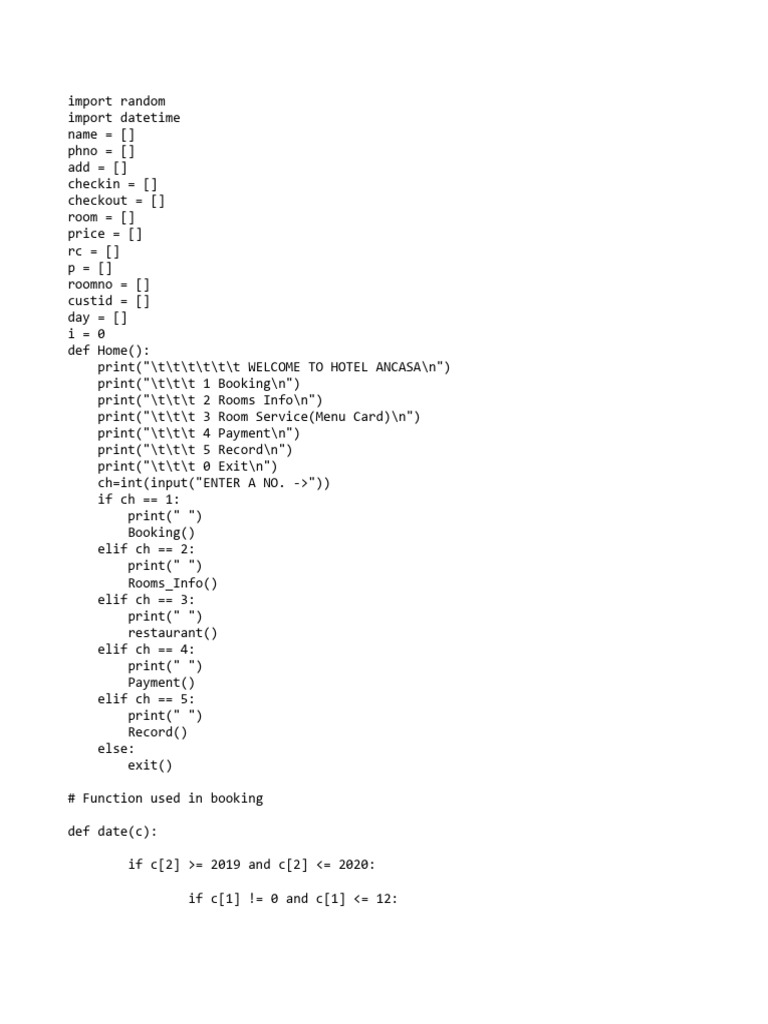 Hotel Managment by Vaishnavi Chandel-1 | PDF | Payments | Foods